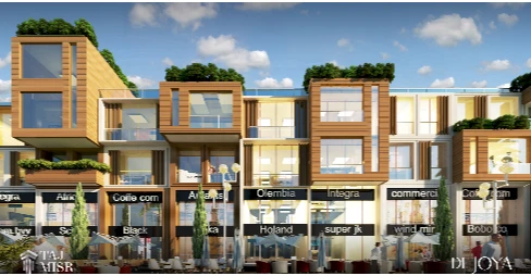 De Joya Strip Mall New Capital City By Taj Misr Developments